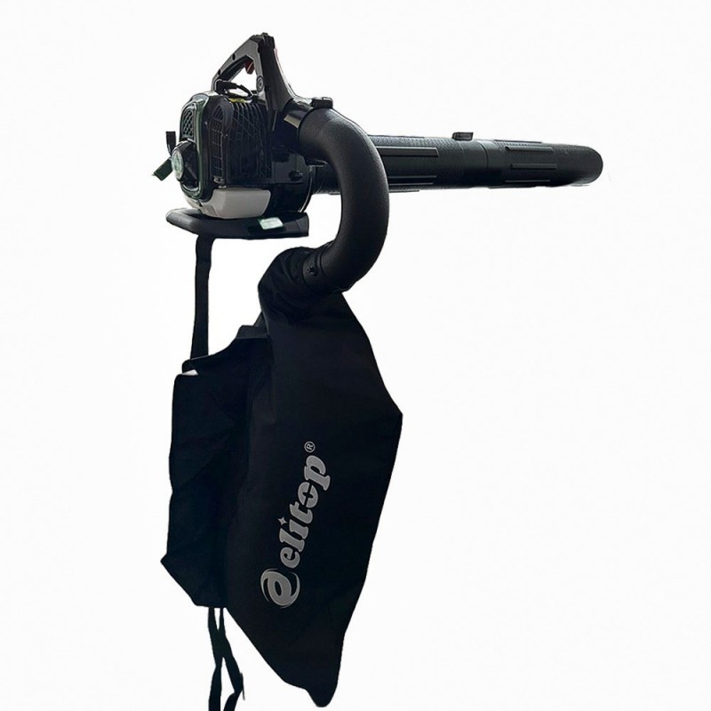 Soprador e Aspirador de Folhas a Gasolina, 26cc, 1HP ELITOP