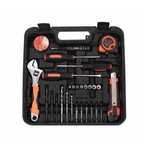 Kit Ferramentas Elitop 92 Peças | Furadeira Sem Fio 12V
