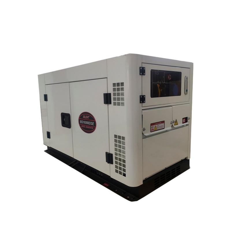 Gerador de Energia a Diesel Cabinado 16/15KVA, 220/380V Trifásico