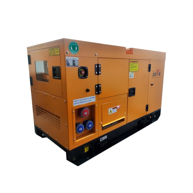 Gerador de Energia a Diesel Cabinado 20 Kva, 220/380v Trifásico com Painel ATS