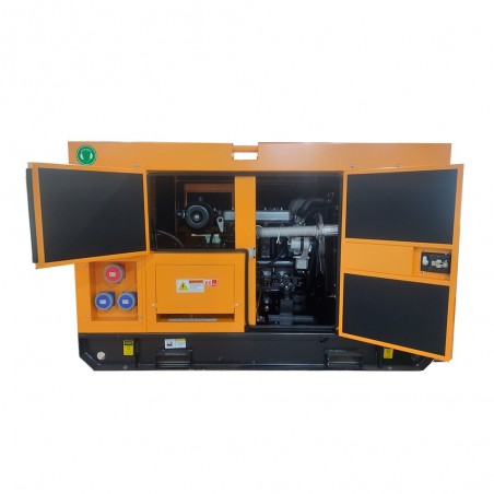 Gerador de Energia a Diesel Cabinado 20 Kva, 220/380v Trifásico com Painel ATS