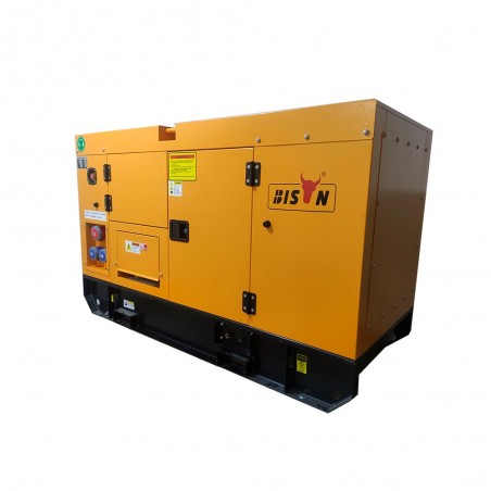 Gerador de Energia a Diesel Cabinado 20 Kva, 220/380v Trifásico com Painel ATS