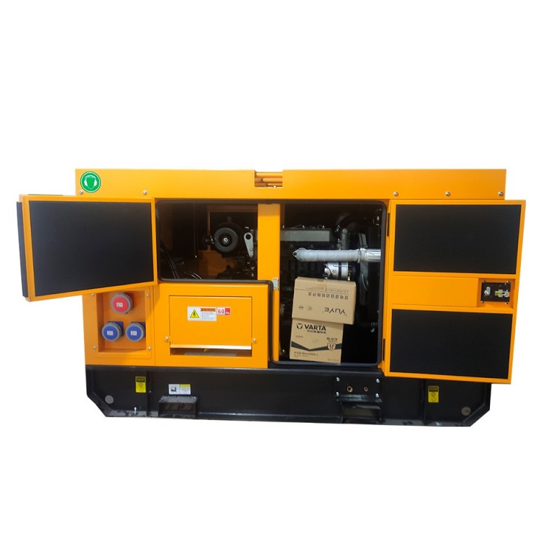 Gerador de Energia a Diesel Cabinado 20 Kva, 220/380v Trifásico com Painel ATS