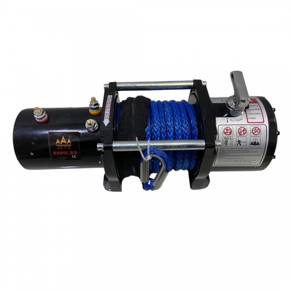 Guincho Elétrico 6.000 Lbs 2.722kg JCYC Kevlar IP67 | Jeep 12V